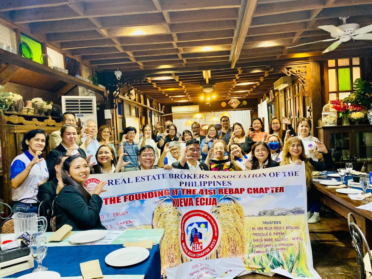 REBAP 41st Chapter: REBAP Nueva Ecija Chapter - REBAP